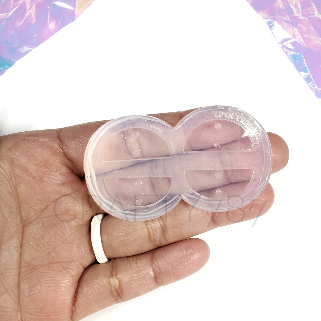 Half Circle Connector Silicone Mold, Resin Silicone Mold, Jewelry ...