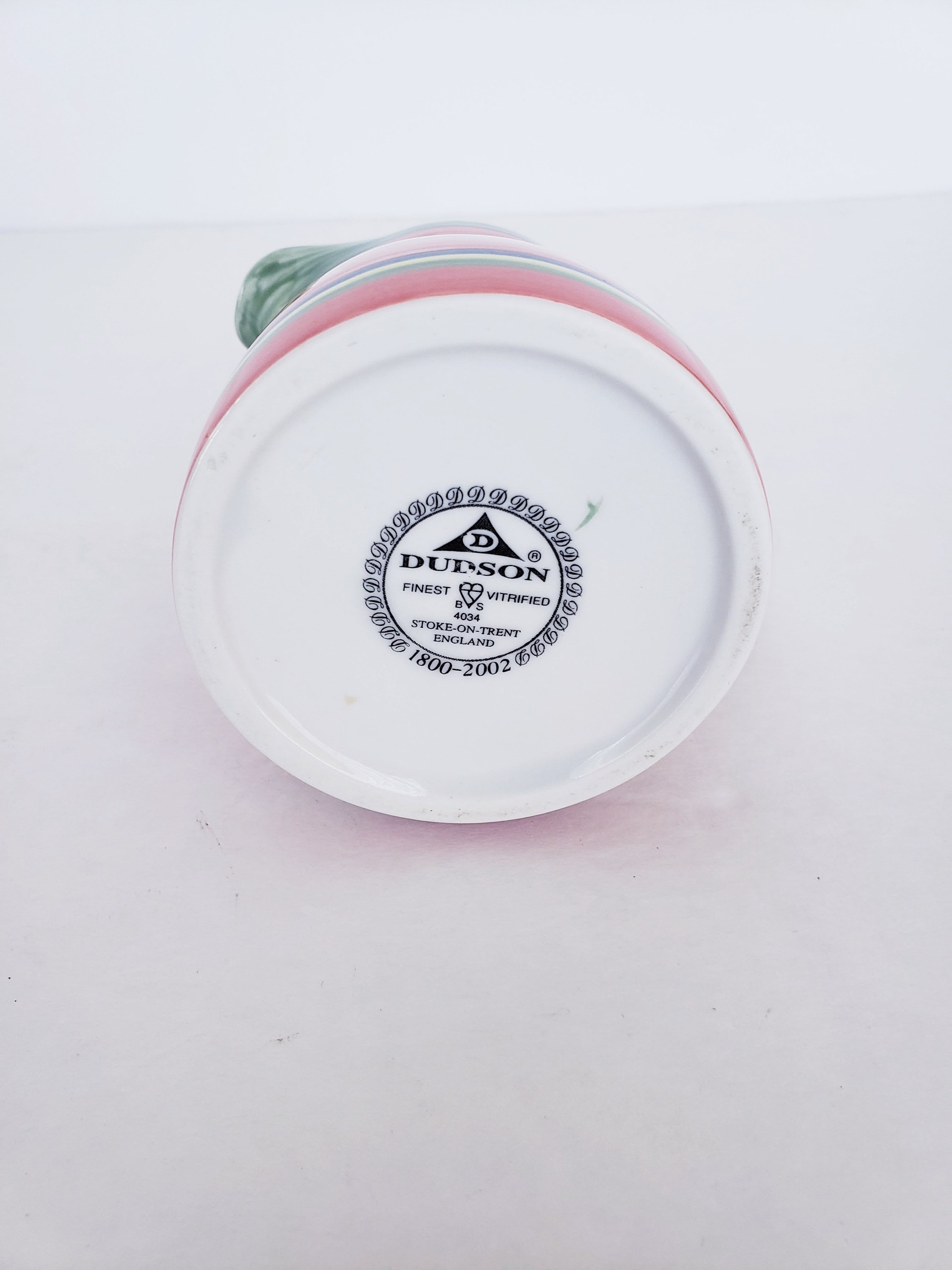 Vintage Dudson Ceramic Creamer Finest Vitrified - Etsy