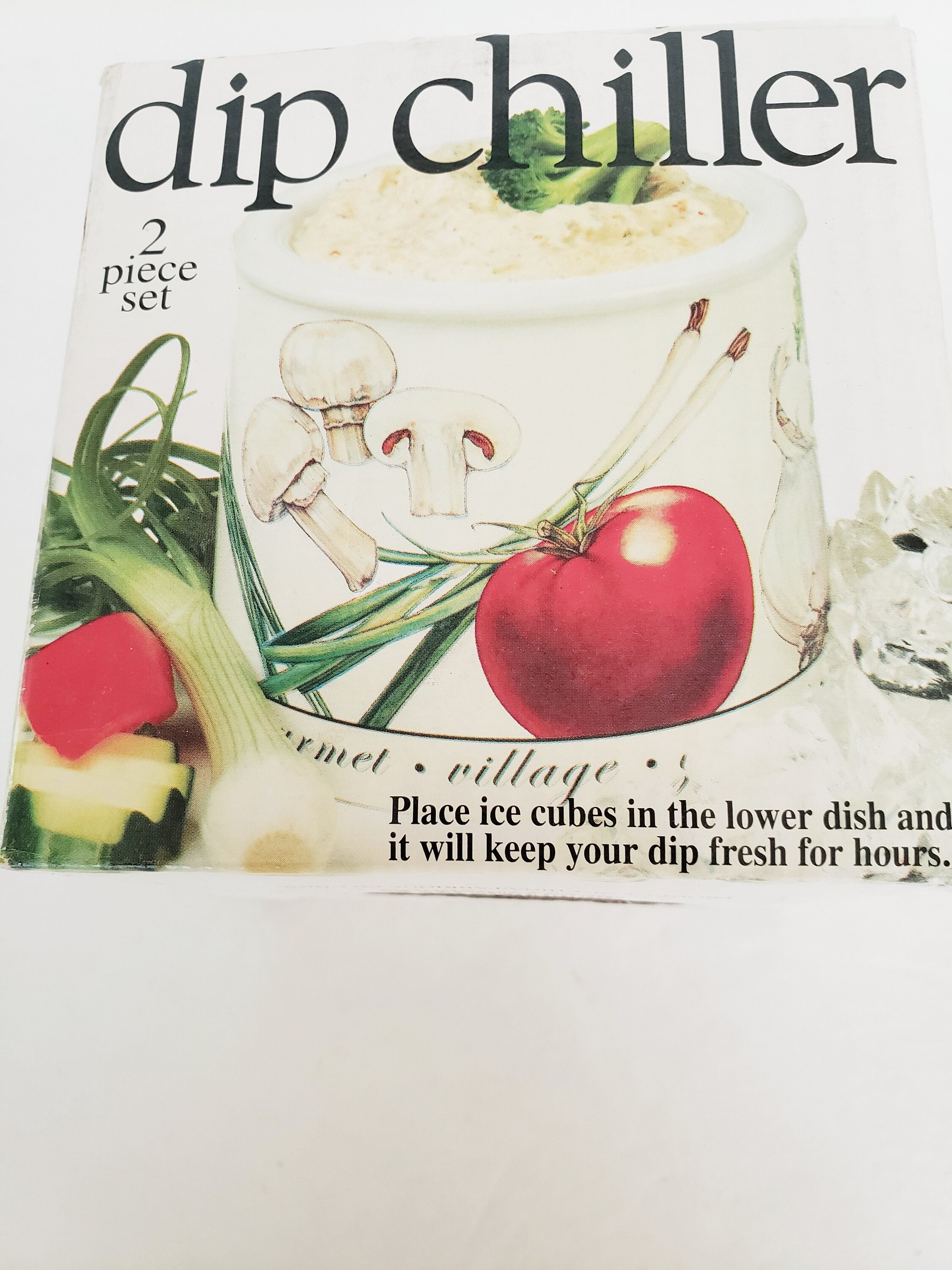 Gourmet Village 2-piece Dip Chiller Veggie Dip Chiller | Etsy