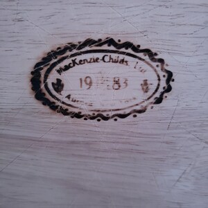 Vintage Mackenzie Childs Wooden Tea Pot Cutting Board, 1983 - Etsy