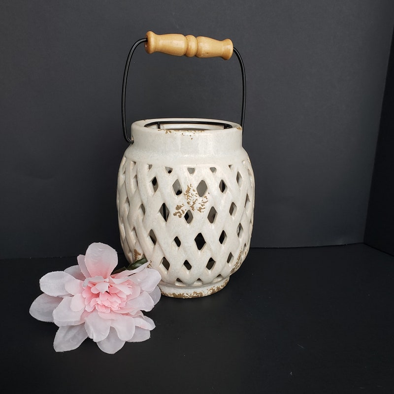Ceramic Lantern - Etsy