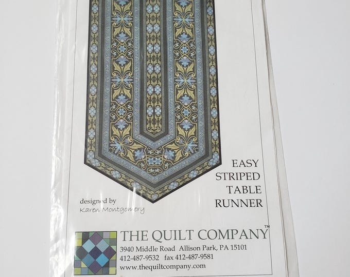 The Quilt Company 'easy Striped Table Runner', TQC 272, Designed by ...