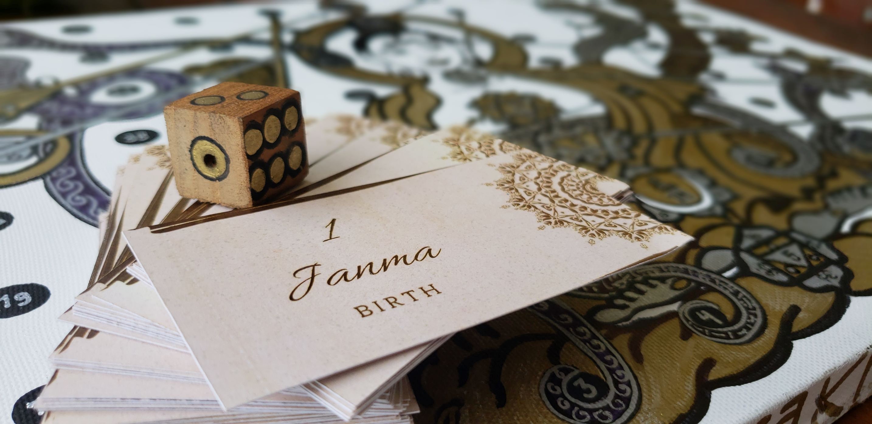 Buddha Wall Art Ancient Board Game of Divine Wisdom With | Etsy