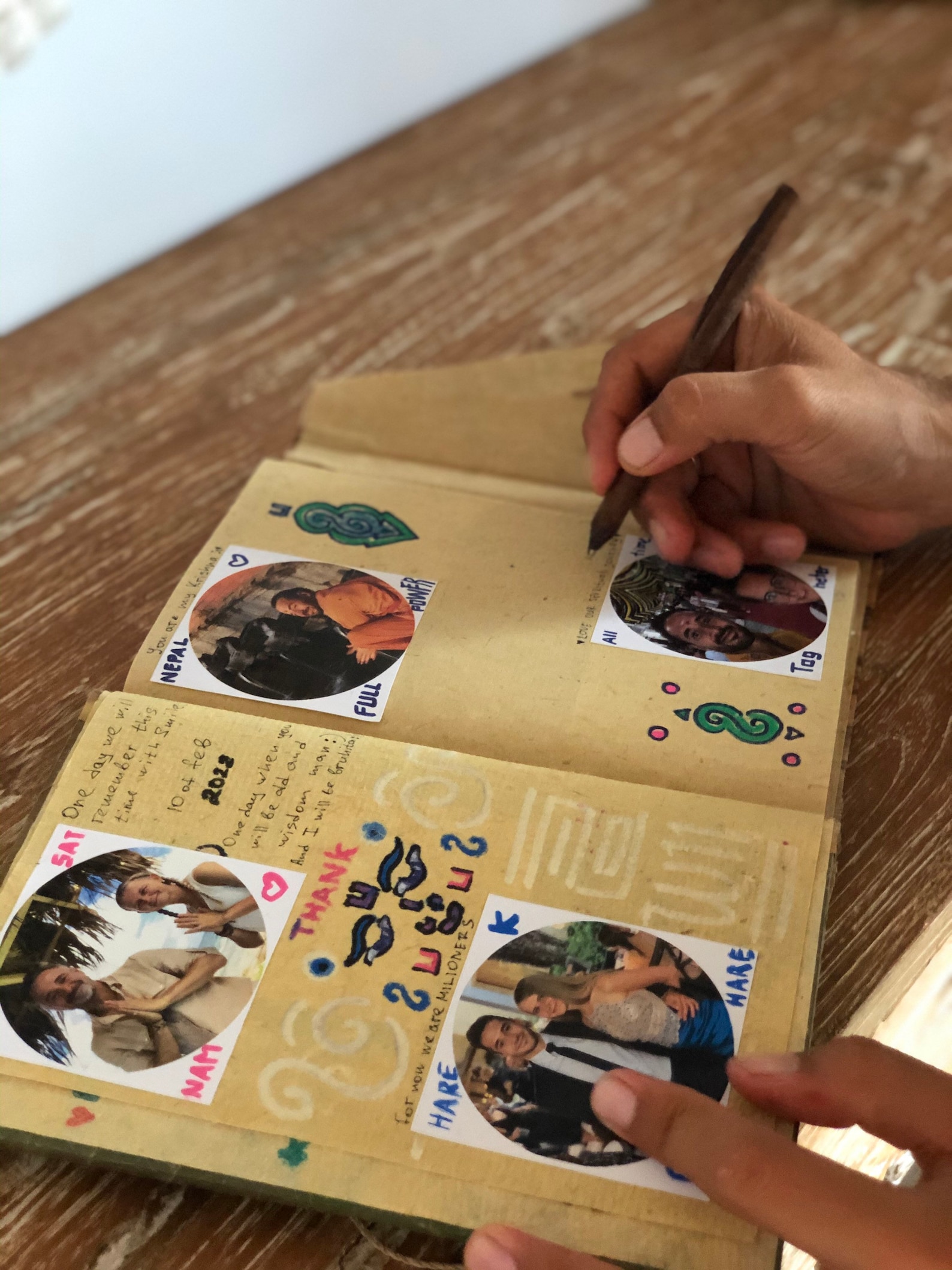 Vegan Leather A5 Journal Hibiscus Leaf Organic Notebook - Etsy