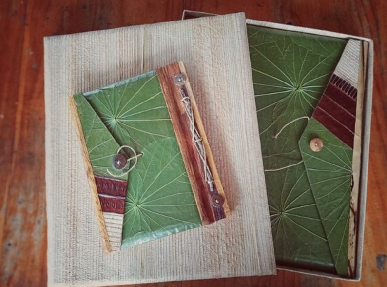 Extra Large Natural Notebook A3 in Gift Box Organic Vegan - Etsy