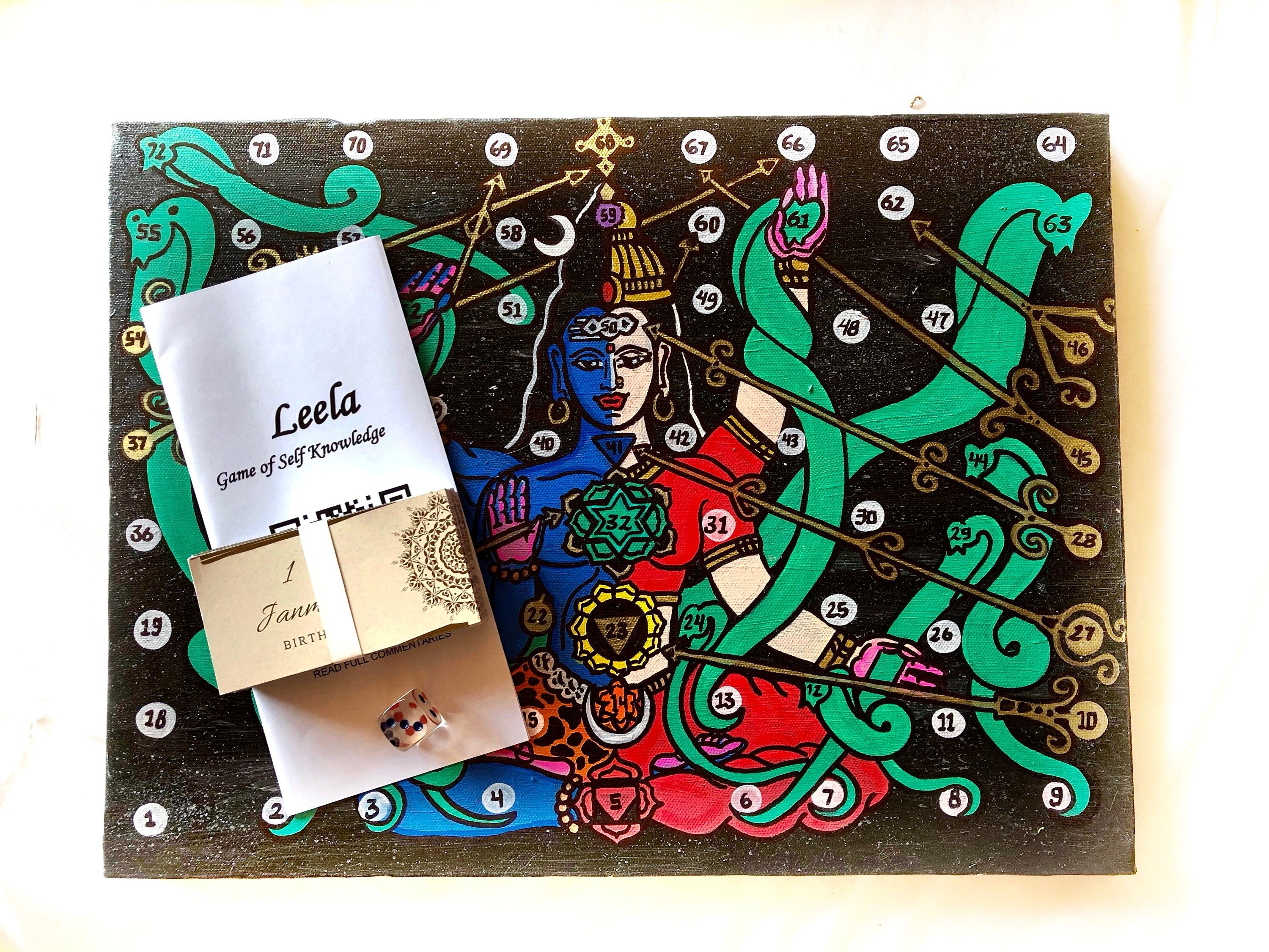 Gift for Yoga Teacher Board Game of Chakras/yoga - Etsy