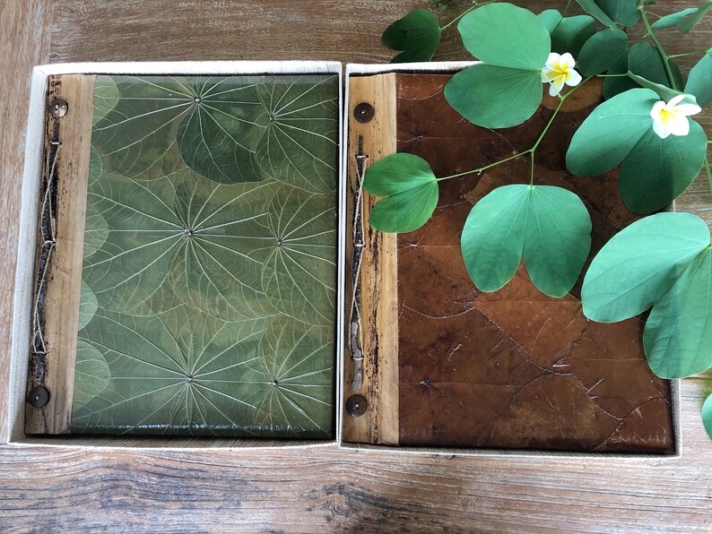 Extra Large Natural Notebook A3 in Gift Box Organic Vegan - Etsy