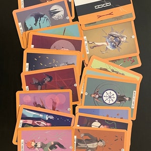 Mini RWBY Tarot Cards - Etsy