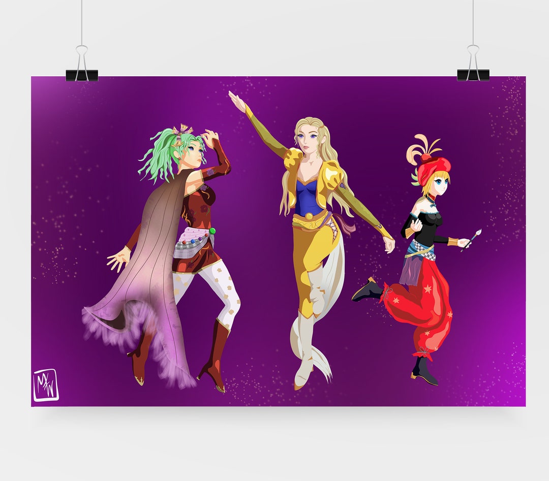 FFVI Ladies Print - Etsy
