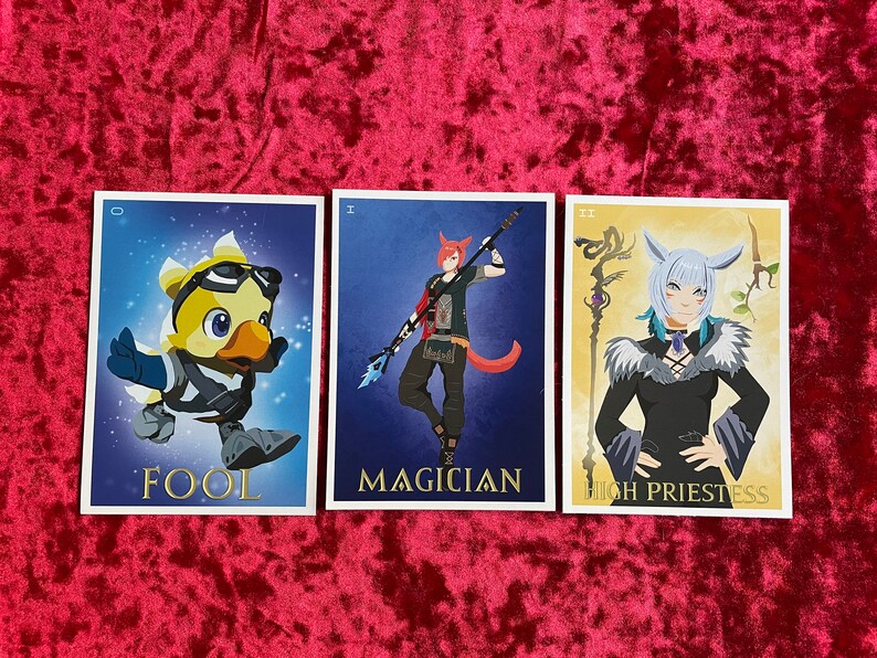 Final Fantasy XIV Tarot Art | Etsy