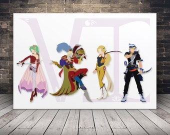 Final Fantasy Vi Poster - Etsy