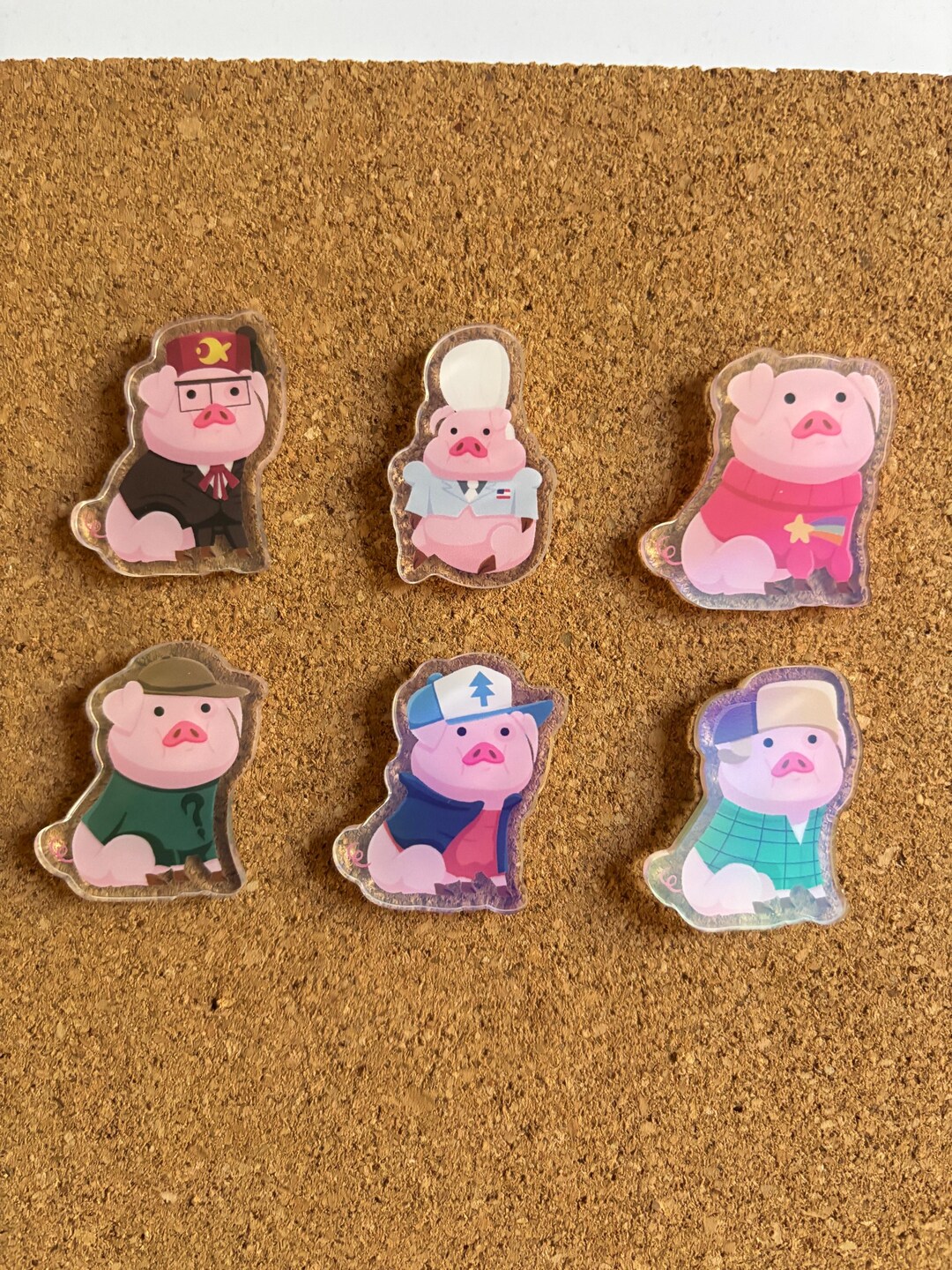 Waddles Dress-up Acrylic Pins - Etsy
