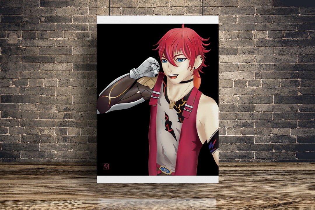 Honkai Star Rail Luka Print - Etsy