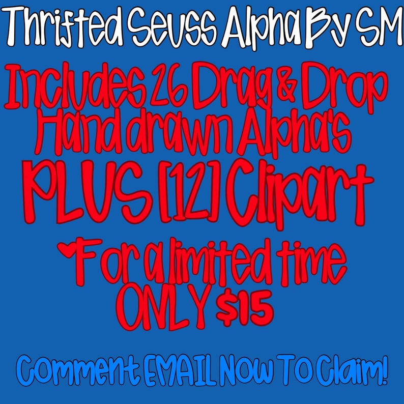 Dr. SEUSS Alpha Bundle Drag & Drop Alphabet - Etsy