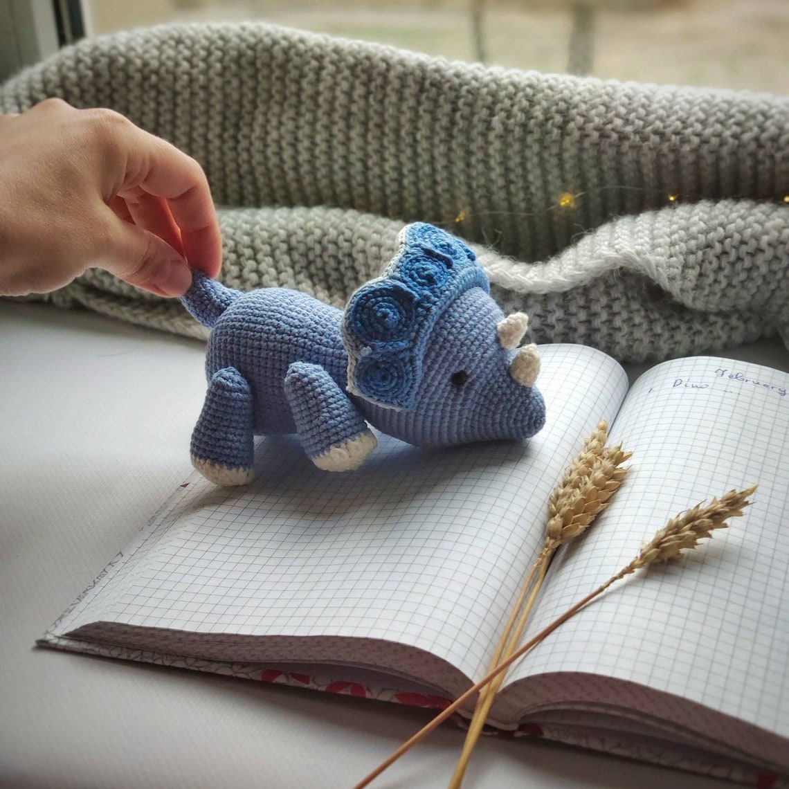 Dinosaur crochet pattern dinosaur tutorial amigurumi crochet | Etsy