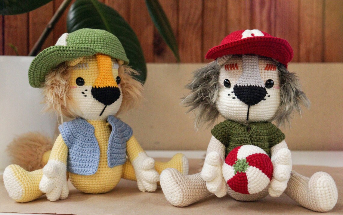 Lion Crochet Pattern Animal Crossing Crochet Amigurumi - Etsy