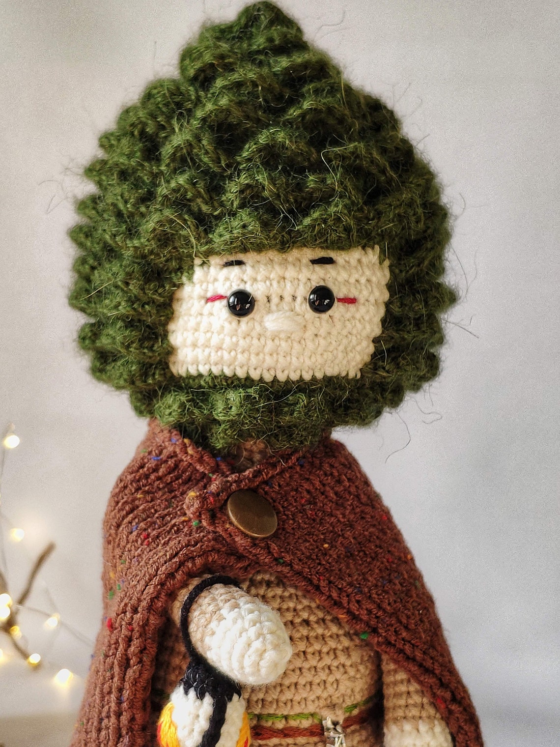 Fox and Elfo Crochet Pattern Set 2in1 Pine Cone Crochet - Etsy