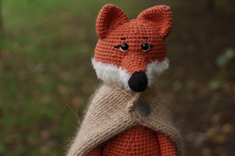 Fox and Elfo Crochet Pattern Set 2in1 Pine Cone Crochet - Etsy