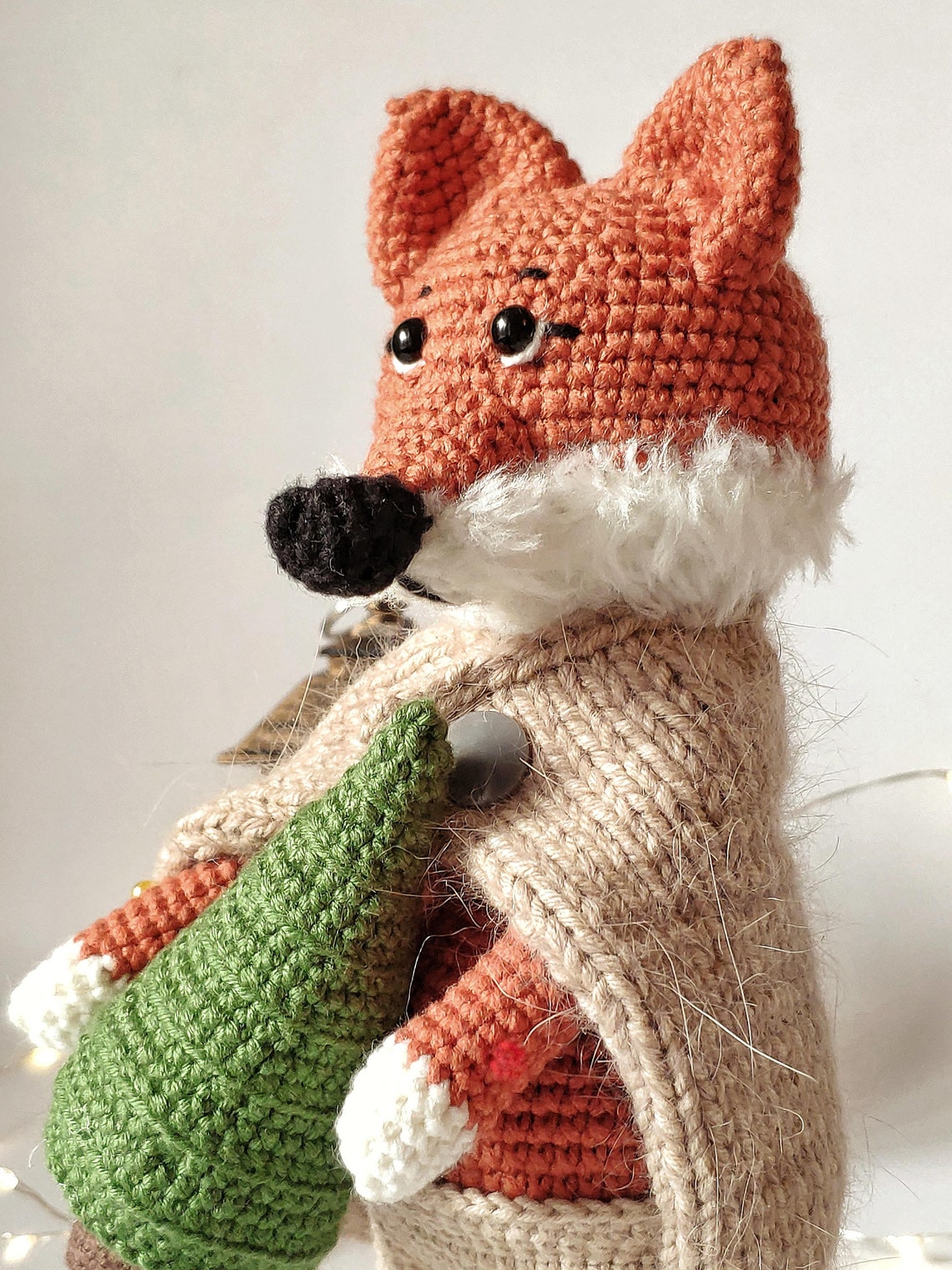 Fox and Elfo Crochet Pattern: 2in1 Amigurumi (PDF Pattern) - Etsy