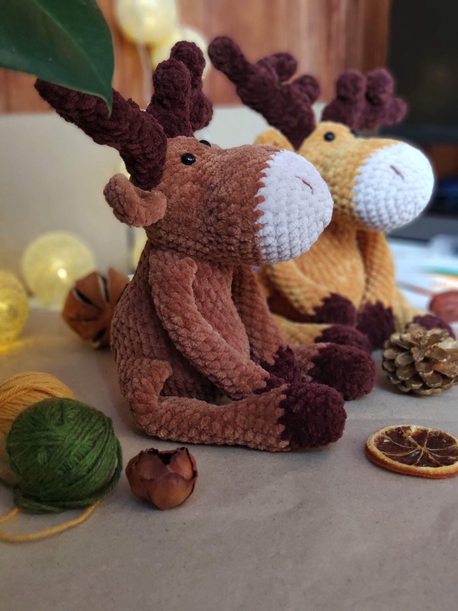 Crochet Moose Pattern Plush Pattern Amigurumi Moose Cute | Etsy