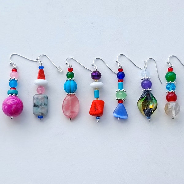 Colorful Earrings - Etsy
