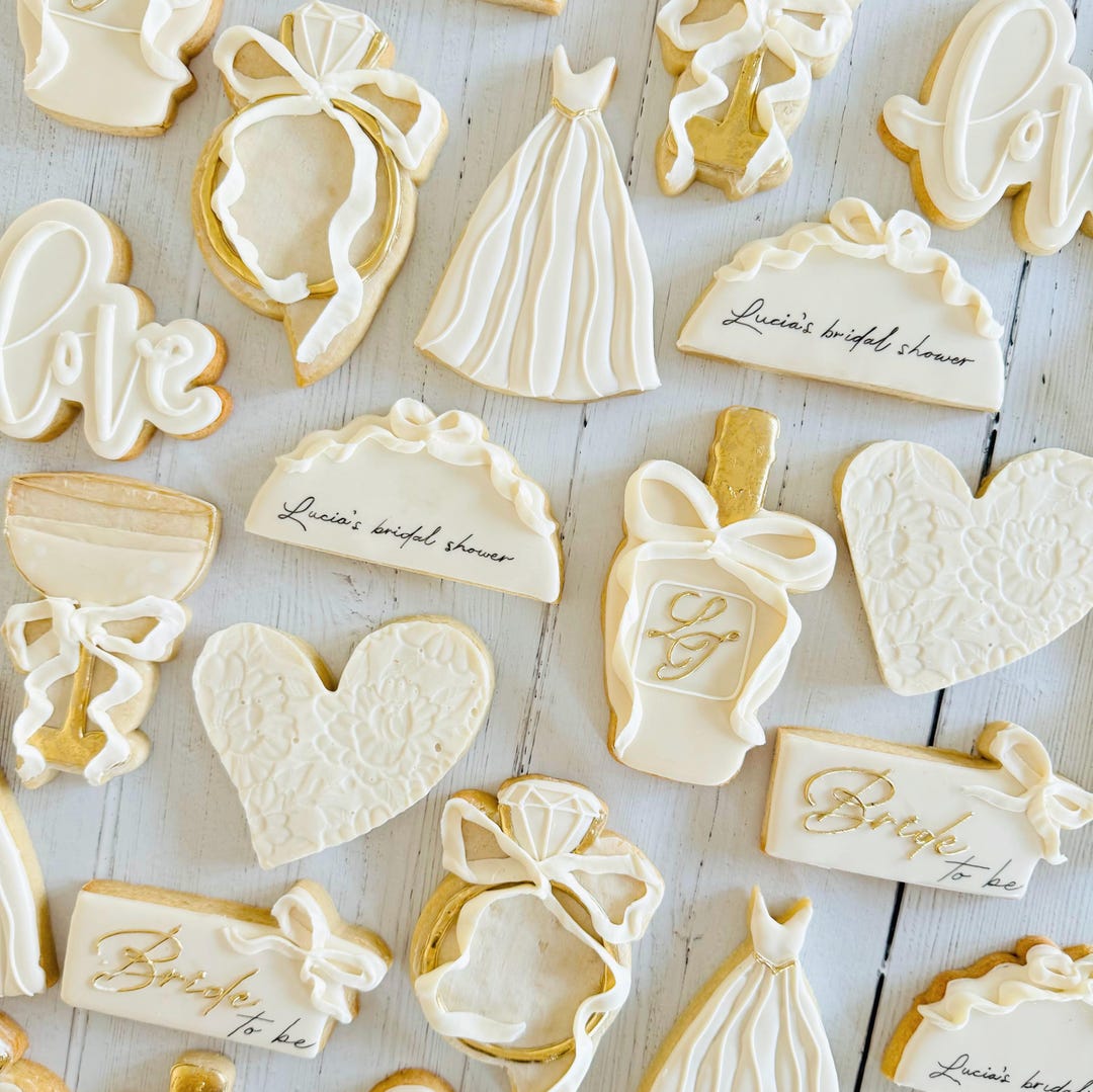 Special Occasion Cookies - Wedding, Bridal Showers, Rehearsal Dinner ...