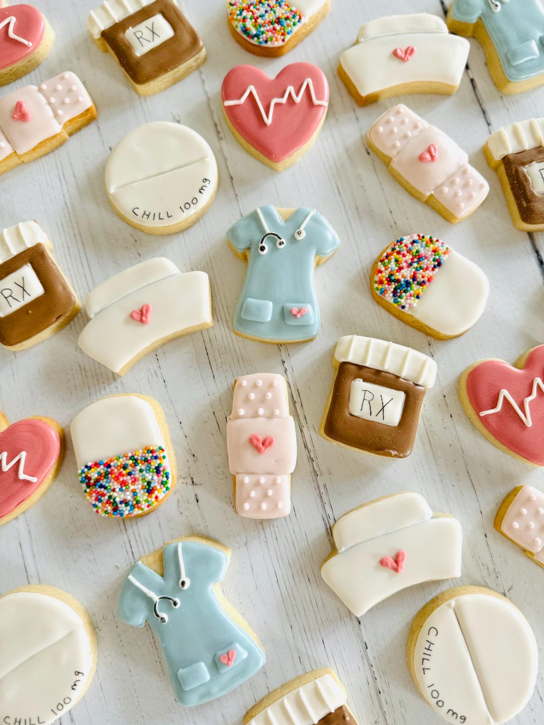 Cookies for Nurses, Doctors, Medical Staff & Pharmacy Techs Big Box of ...