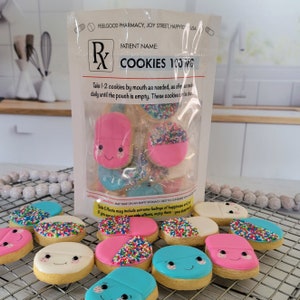 Get Well Cookie Gifts - Patient/pharmacy-techs/doctors/nurse ...
