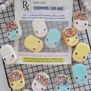 Get Well Cookie Gifts - Patient/pharmacy-techs/doctors/nurse ...