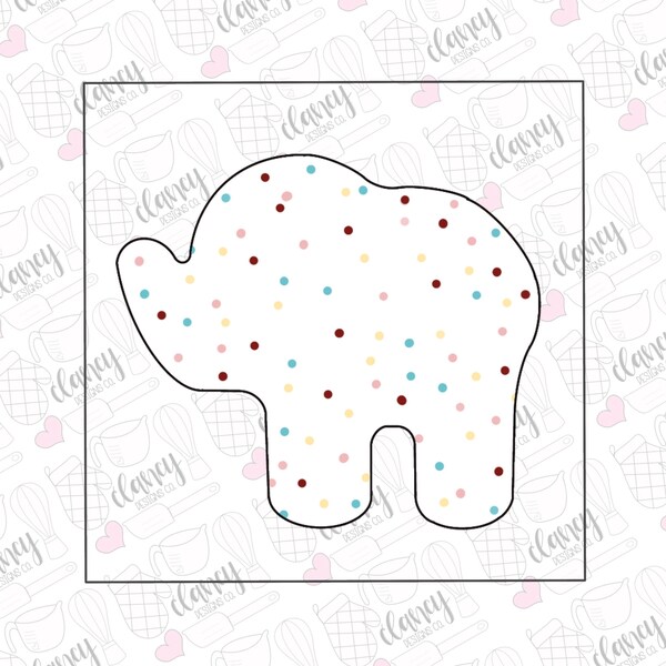 Animal Cracker Template - Etsy