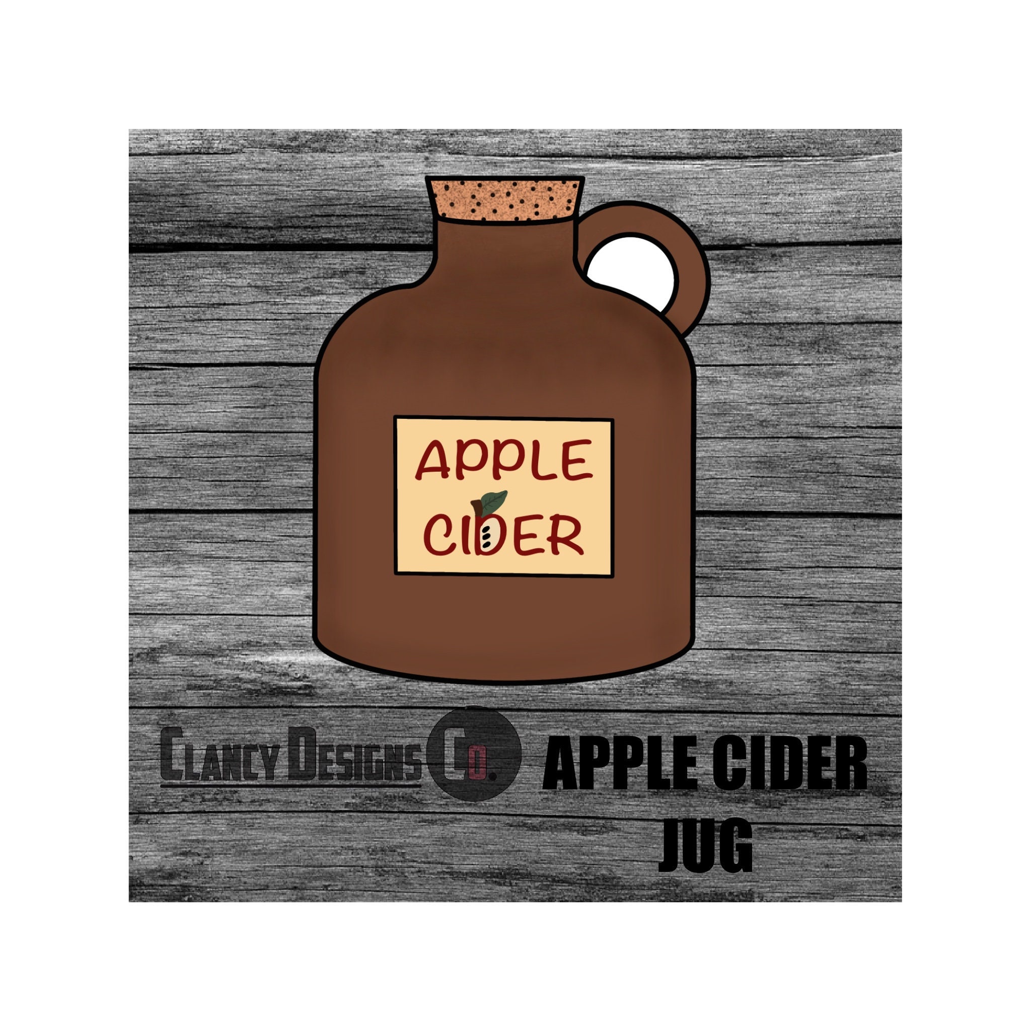 Apple Cider Jug Clipart