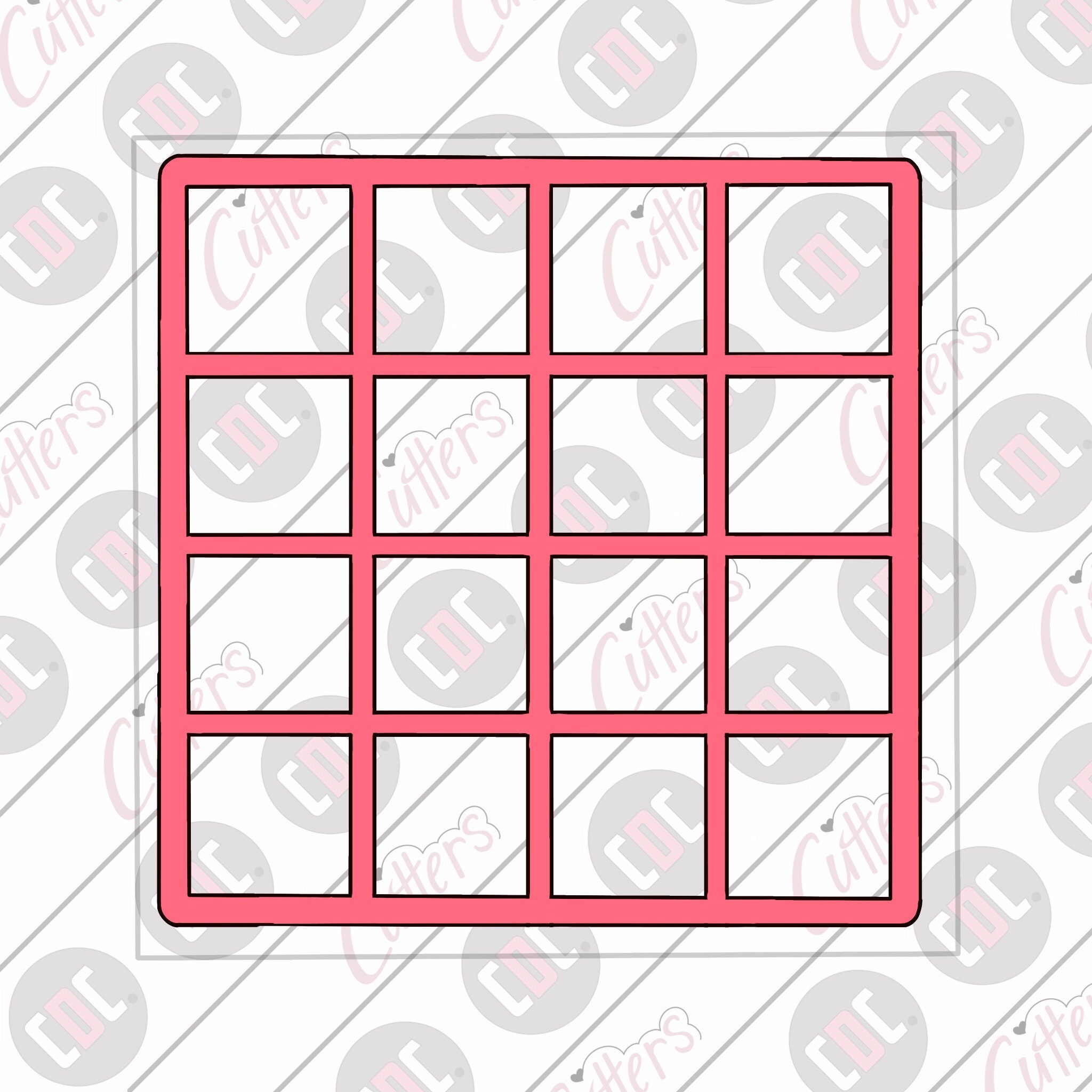 Square Grid Cutter for Fudge - Etsy