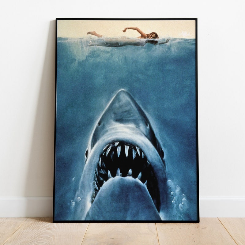 Jaws Poster - Etsy
