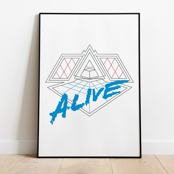 Daft Punk Wall Art - Etsy