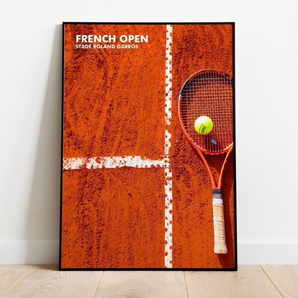 Roland Garros Poster - Etsy