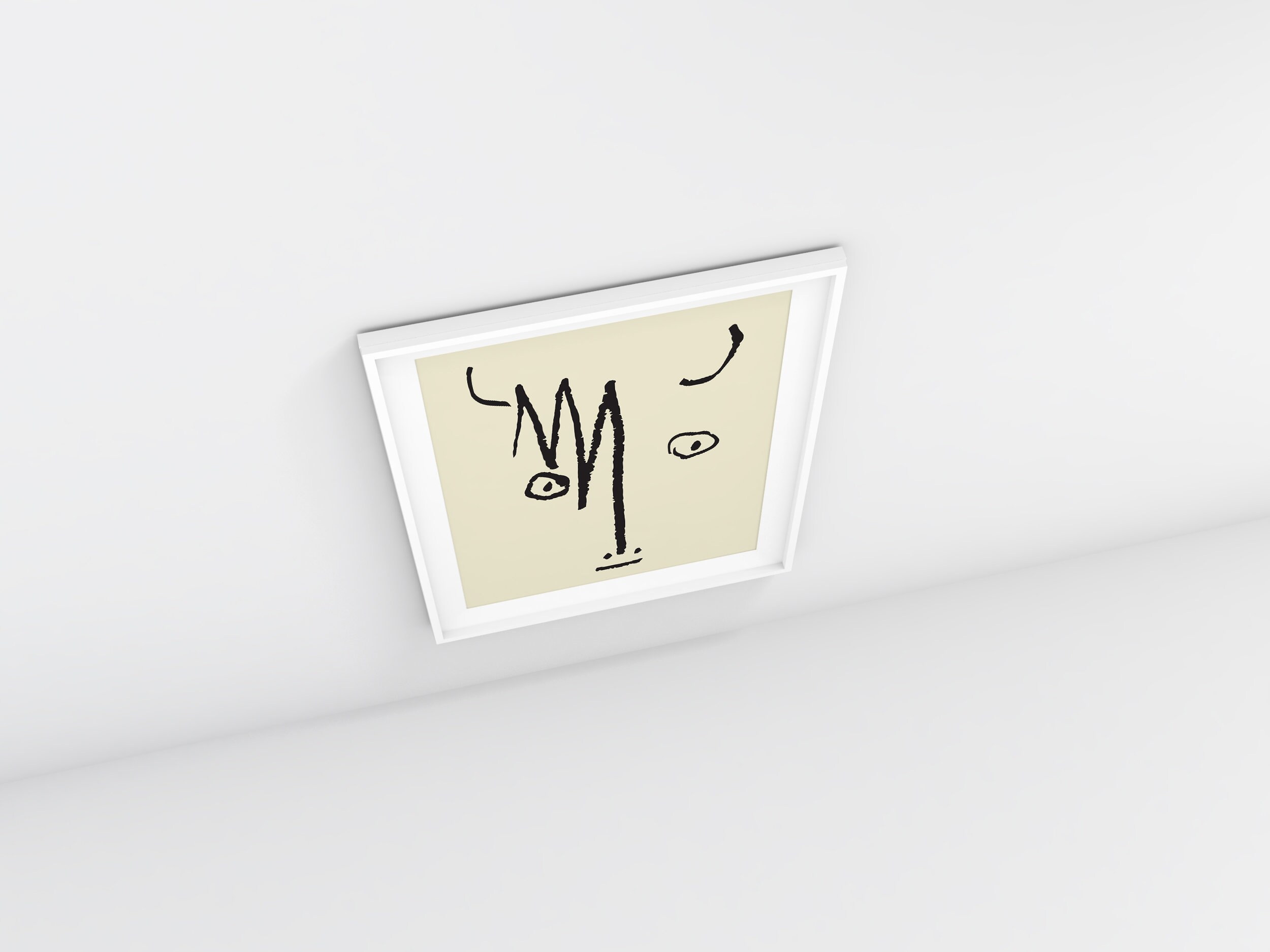 Pablo Picasso Ox Print One Line Art Drawing Exhibition Poster | Etsy