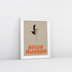 Blade Runner Poster Alternative Movie Artwork Canvas Print - Etsy