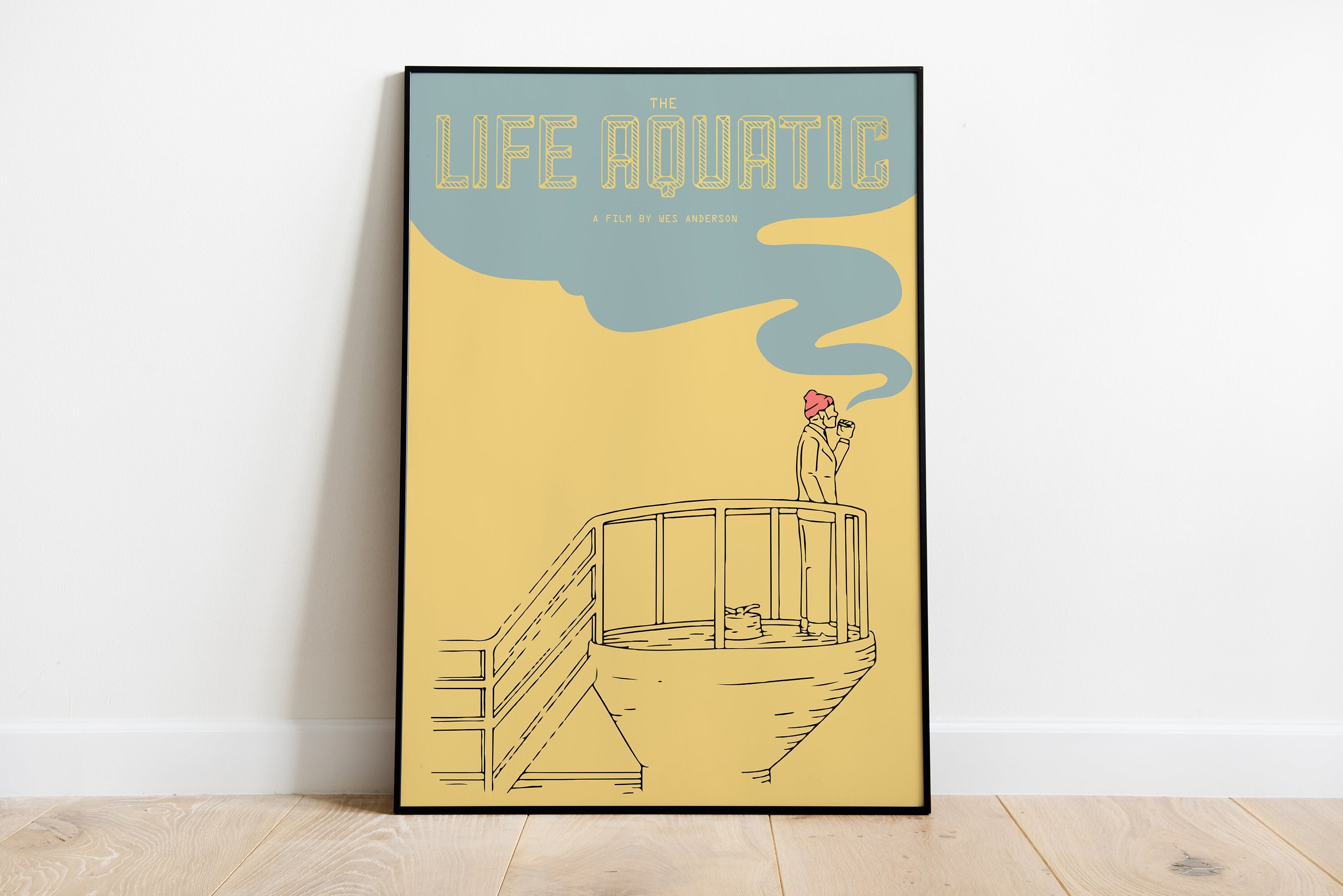 Life Aquatic Stencil