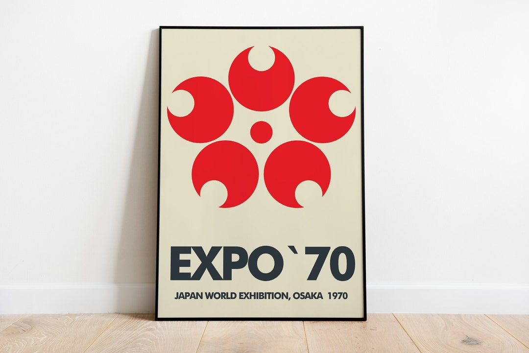 Osaka Travel Poster Minimalist Japanese Art Print, Expo Poster, Osaka ...