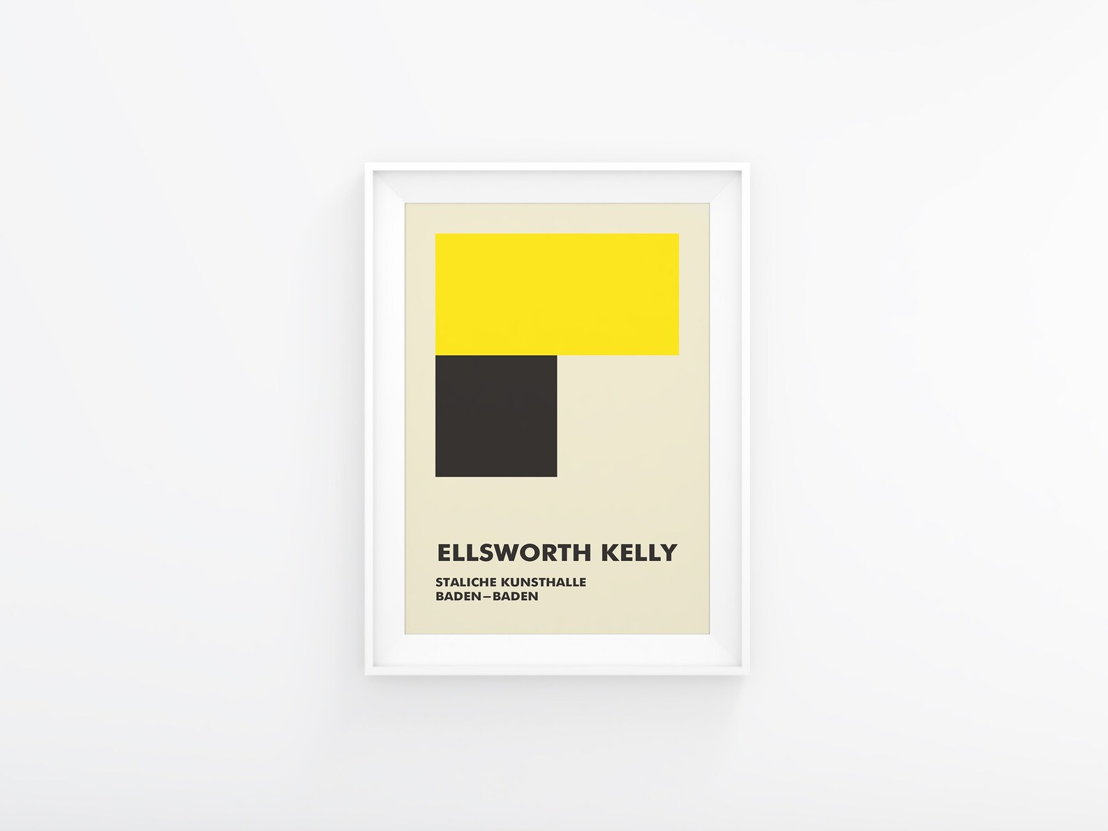 Ellsworth Kelly Wall Art Exhibition Poster Wall Art Print - Etsy