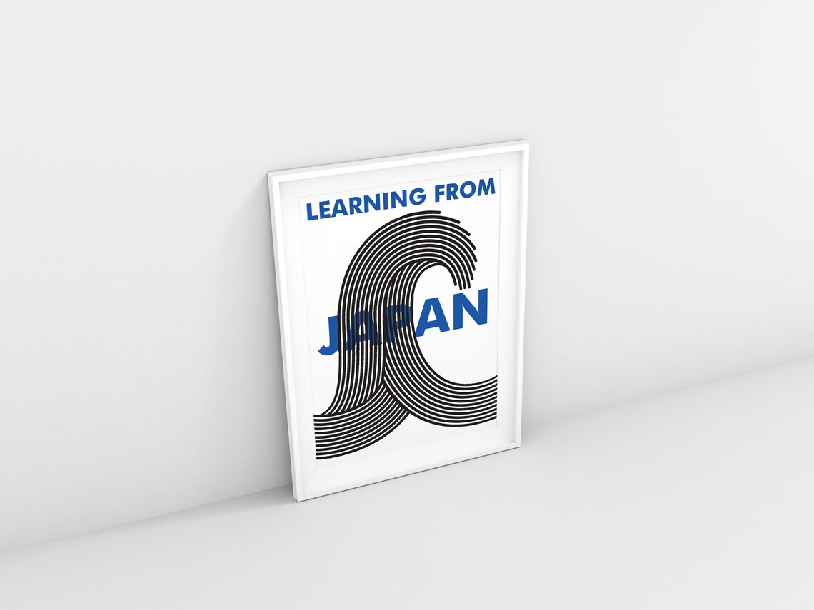 Learning From Japan Poster Exhibition Print - Etsy