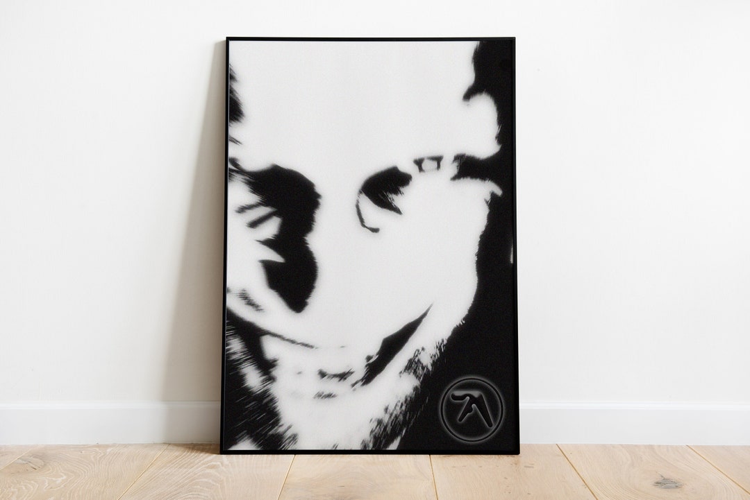 Aphex Twin Music Wall Art Print Techno Poster 90s Rave Print - Etsy
