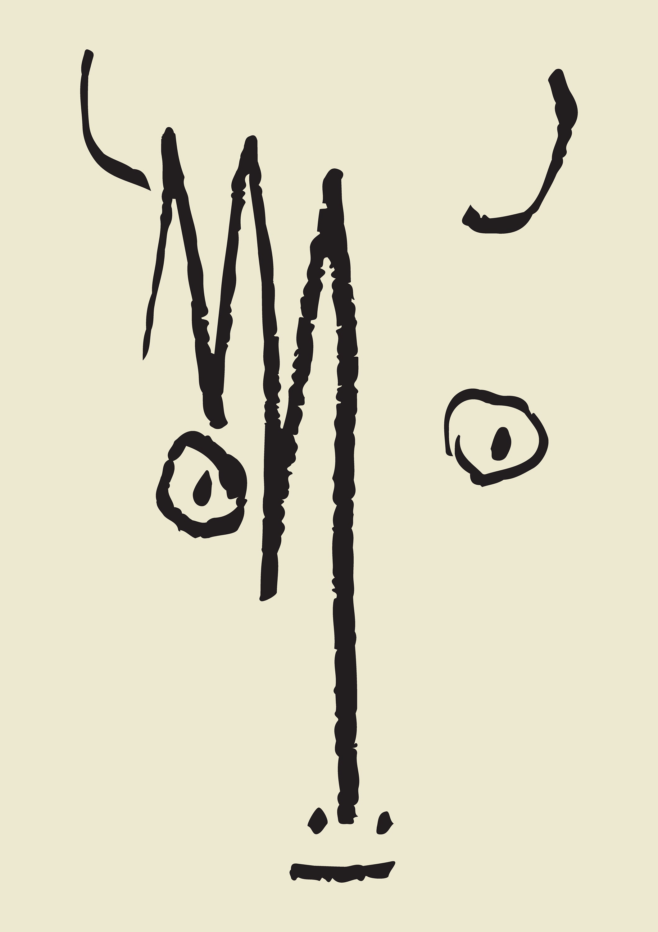 Pablo Picasso Ox Print One Line Art Drawing Exhibition Poster | Etsy