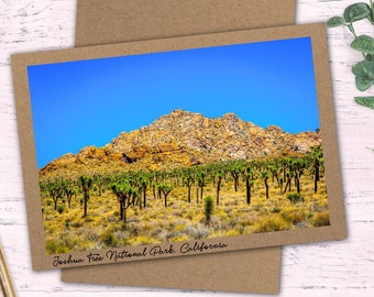 Joshua Tree Greeting Card - Etsy