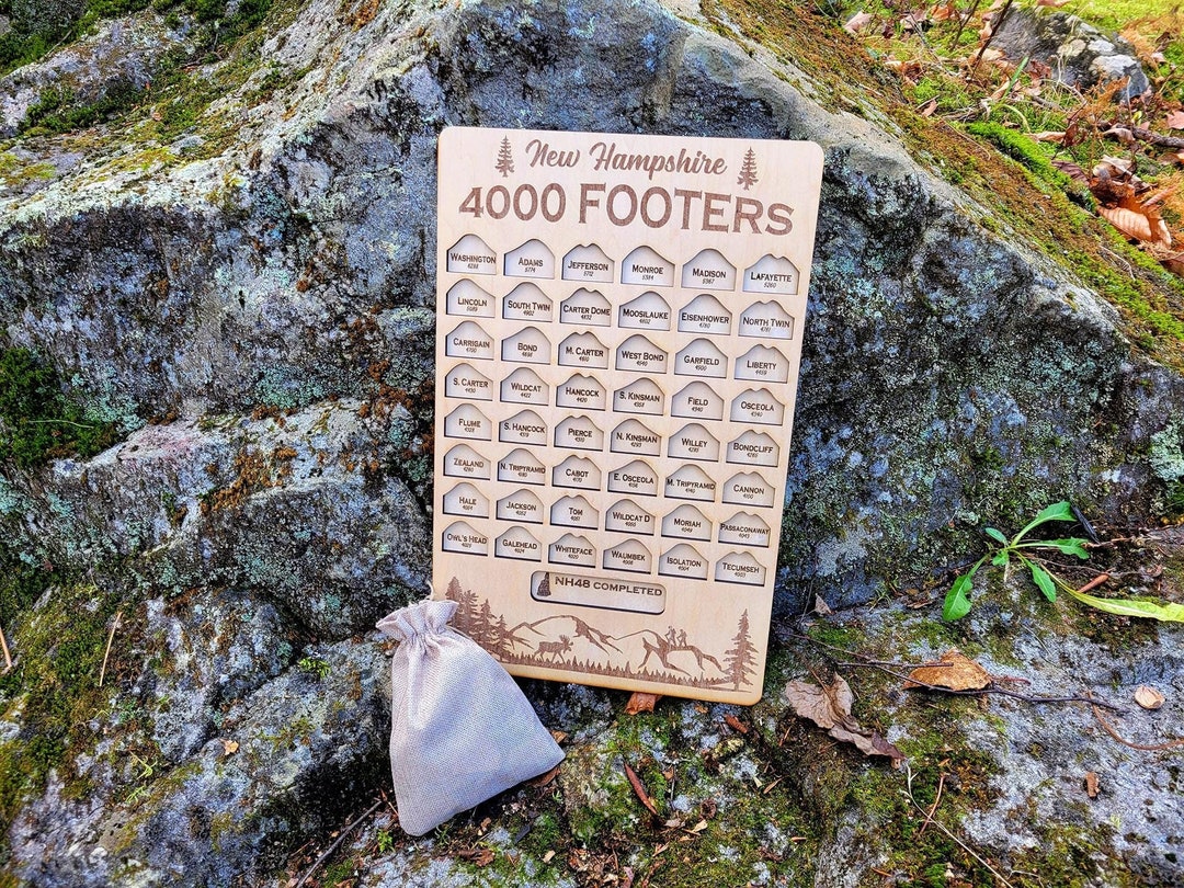NH48 Tracker, White Mountains, New Hampshire 48, 4000 Footers, Peak ...