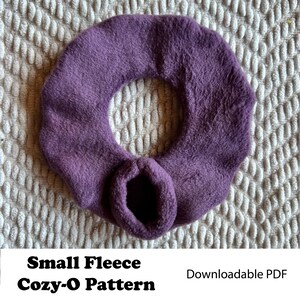 PATTERN ONLY: Small Fleece Cozy-o Sewing Pattern - Etsy