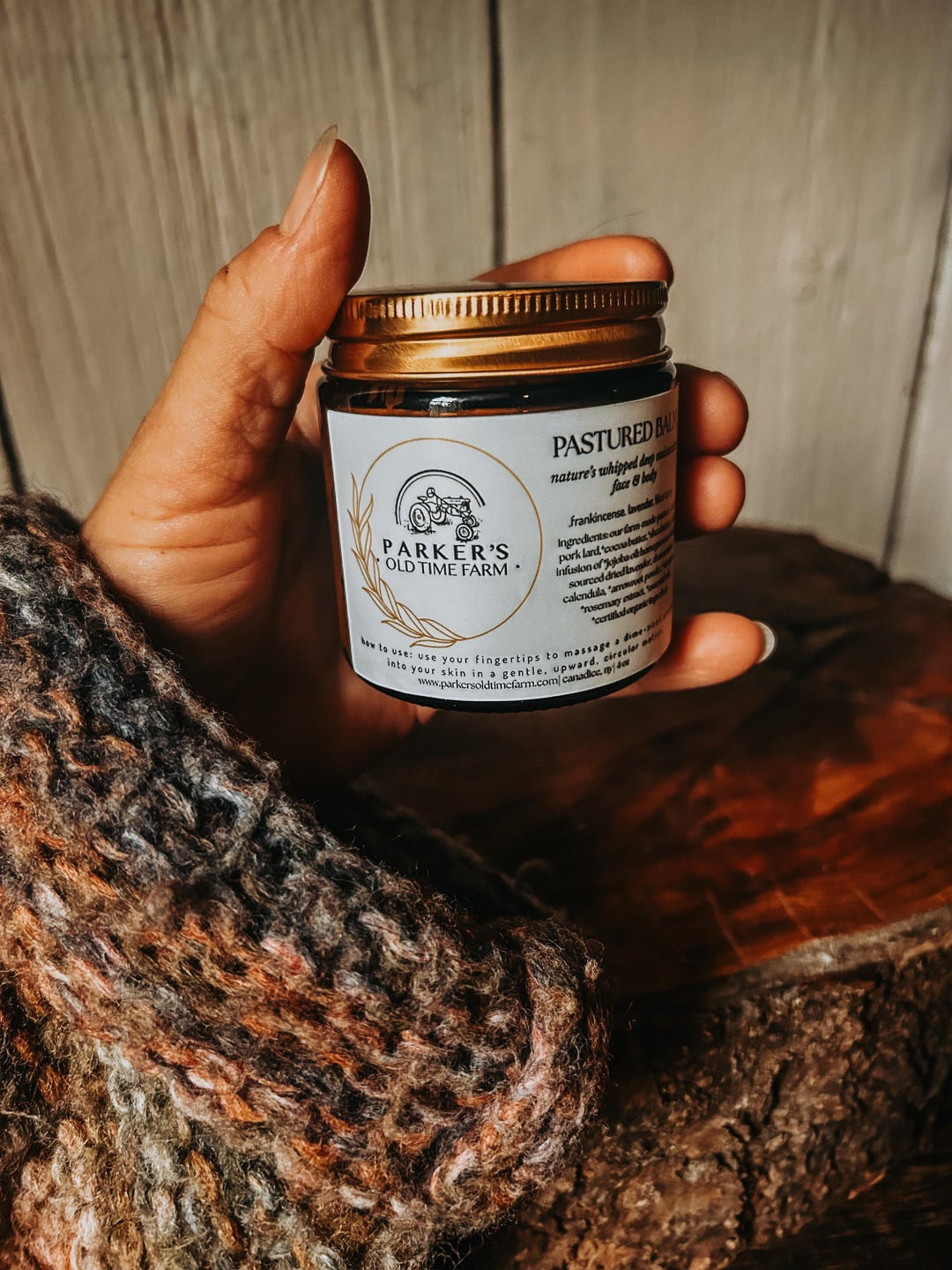 Pastured Balm: Face and Body Whipped Lard/tallow Deep Moisturizer, Farm ...