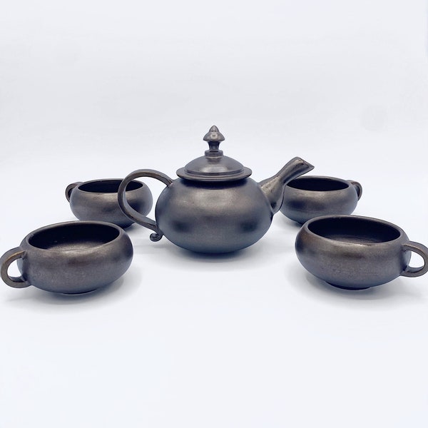 Pottery Tea Set - Etsy
