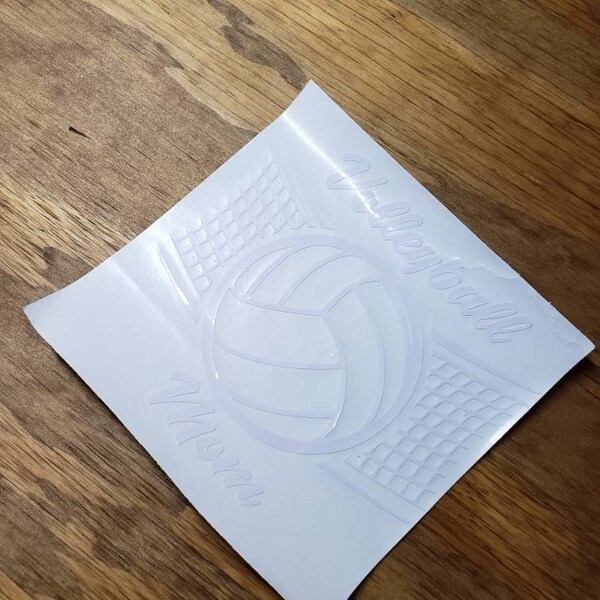Volleyball Decal - Etsy