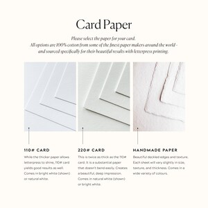 DOLCE Letterpress Wedding Menus, a Romantic, Elegant and Unique ...